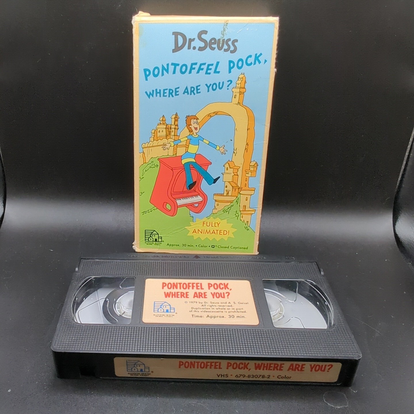 Dr Seuss Pontoffel Pock Where Are You? ABC VHS 1979 Animated Random ...