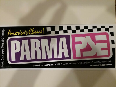 PARMA #1W - NEW Large Window Sticker / Decal 12" x 4.5" Parma America's ...