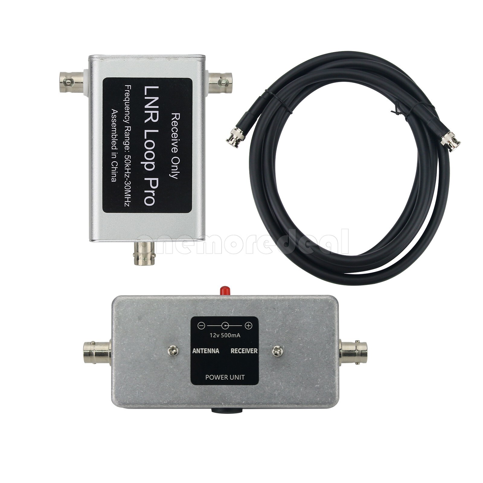 50K-30MHz LNR Pro Active Loop Antenna Ultra Low Noise-Wellbrook ALA ...