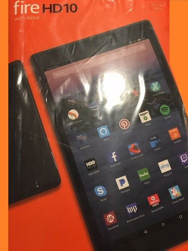 Amazon Fire HD 10 (9th Generation) 32GB, Wi-Fi, 10.1in - Black for sale ...