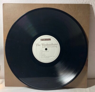 The Weakerthans LEFT AND LEAVING SUB CITY first pressing - LP - John K ...