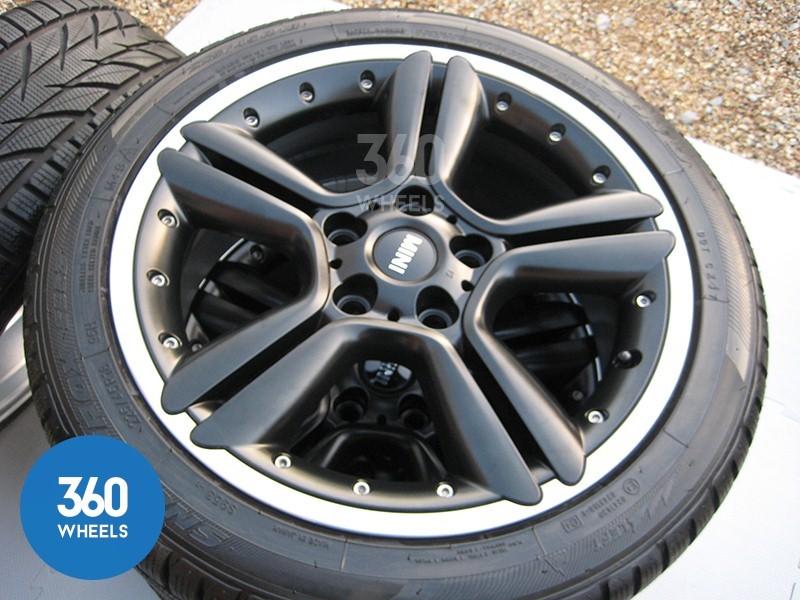 GENUINE MINI COUNTRYMAN PACEMAN 18" R127 2 PIECE ALLOY WHEELS WINTER ...