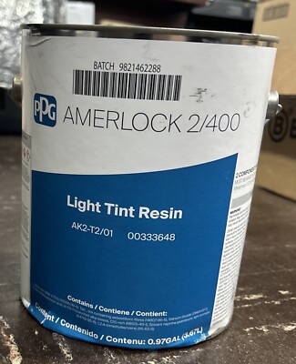 (1 GALLON) AMERLOCK PPG 2/400 Light Tint Resin | eBay