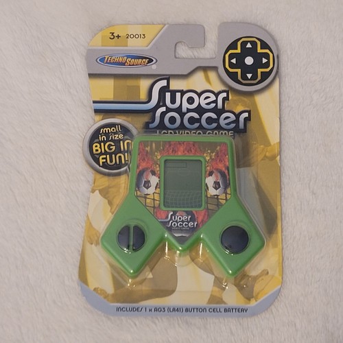 Super Soccer Hand Held Battery Operated LCD Video Game Techno Source | eBay