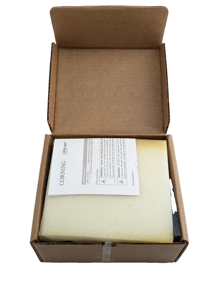 Corning CCH-CP12-59-P03RH; Panel, w/6 SM Duplex SC & PGTLS *NEW IN BOX ...