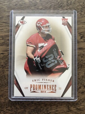 2013 Panini Prominence - Eric Fisher - Rookie Base | eBay