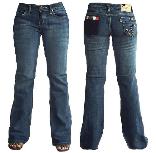 TICILA Seven Star Jeans Miss Italia Latina Boot Cut Modello G.25/32 D ...