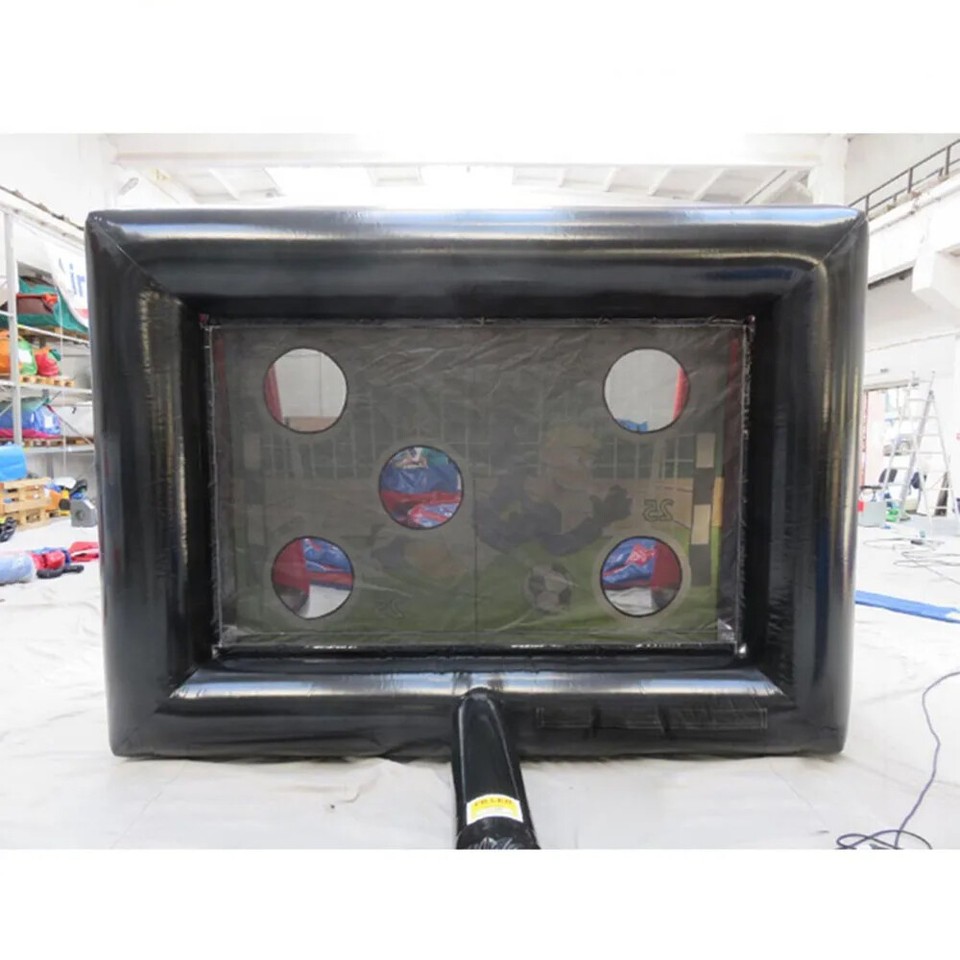 Inflatable Football Soccer Penalty Shoot Gate Football Kick Goal ...