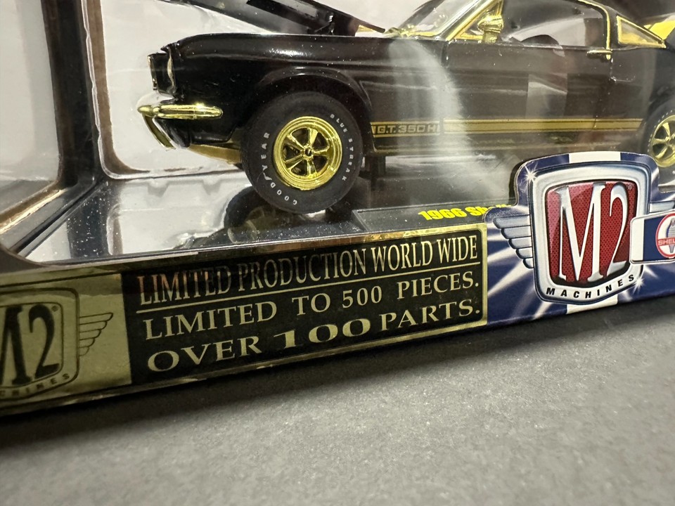 M2 Machines 1966 Shelby GT350H Limited Edition Gold Chase Limited ...