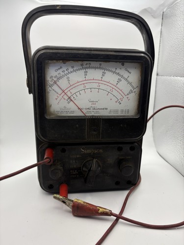 Vintage Simpson 260 Series 5 Analog Multimeter VOM, Untested | eBay