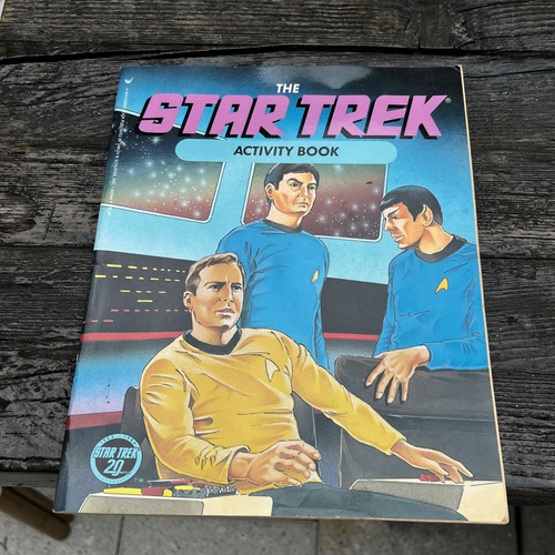 Vintage The Star Trek Original Series Activity Book 20th anniversary ...