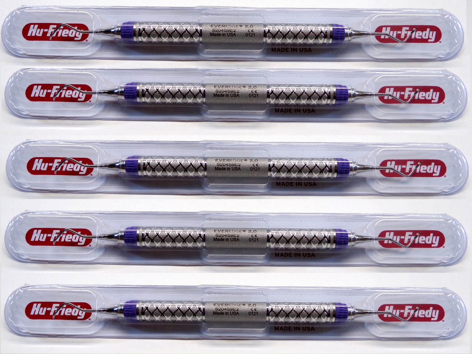 Sickle Scaler No. 204S | Everedge 2.0 | S204S9E2 Kit /5 Pcs HU FRIEDY ...