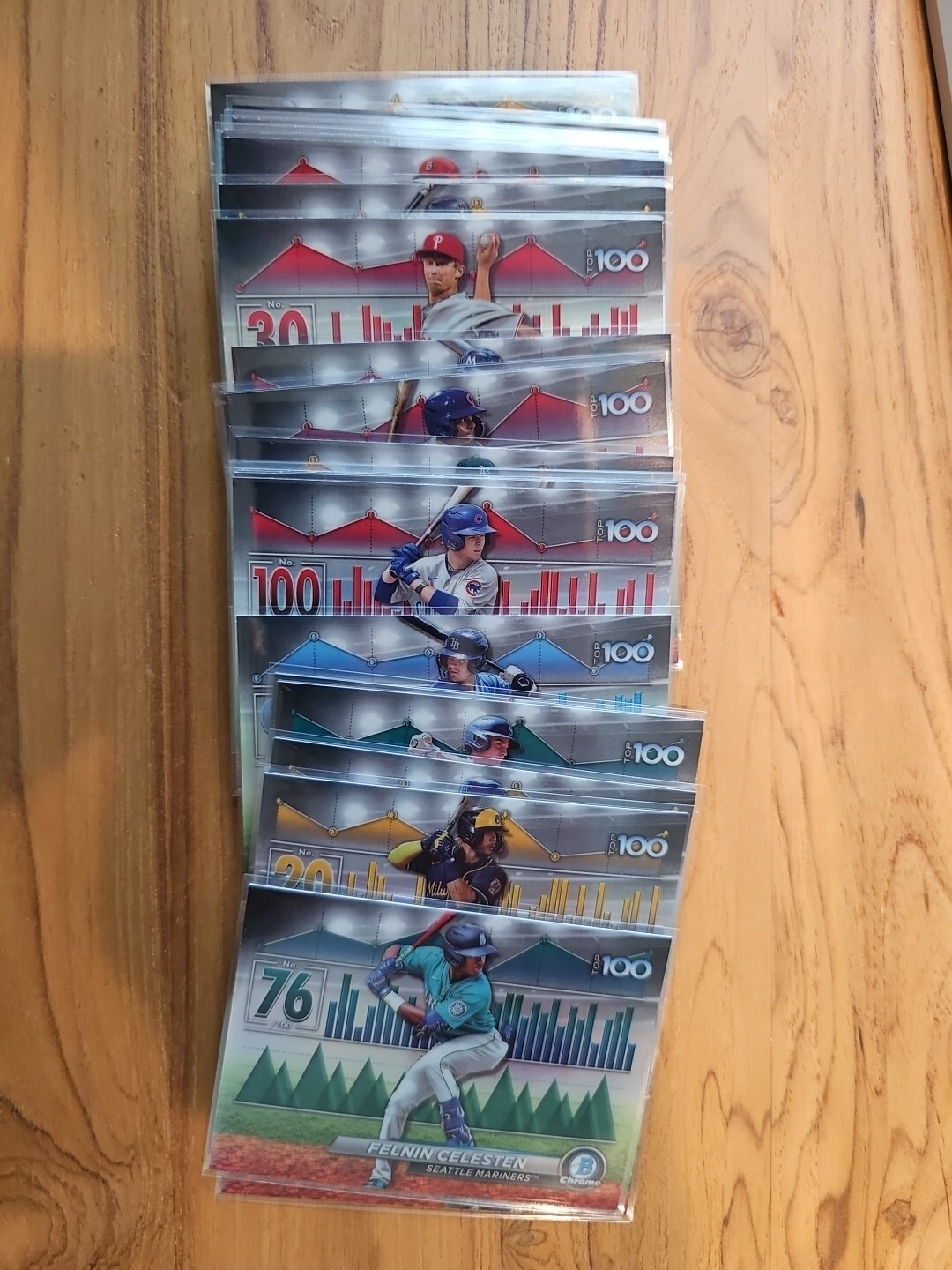 2024 Bowman Baseball Top 100 Refractor Inserts - You Pick! | eBay