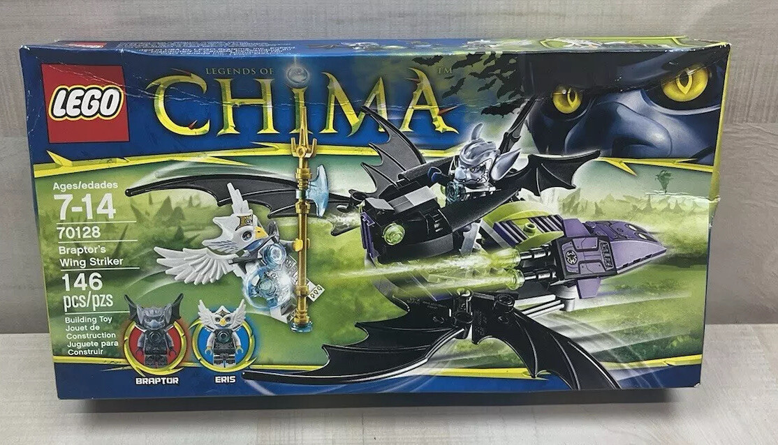 LEGO LEGENDS OF CHIMA: Braptor's Wing Striker (70128) SEALED ...