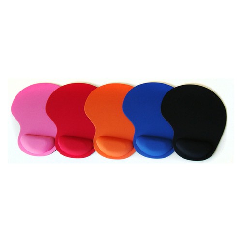 Small Mouse Pad with Wrist Support Mice Mat PC Non Slip Comfort Rests ...