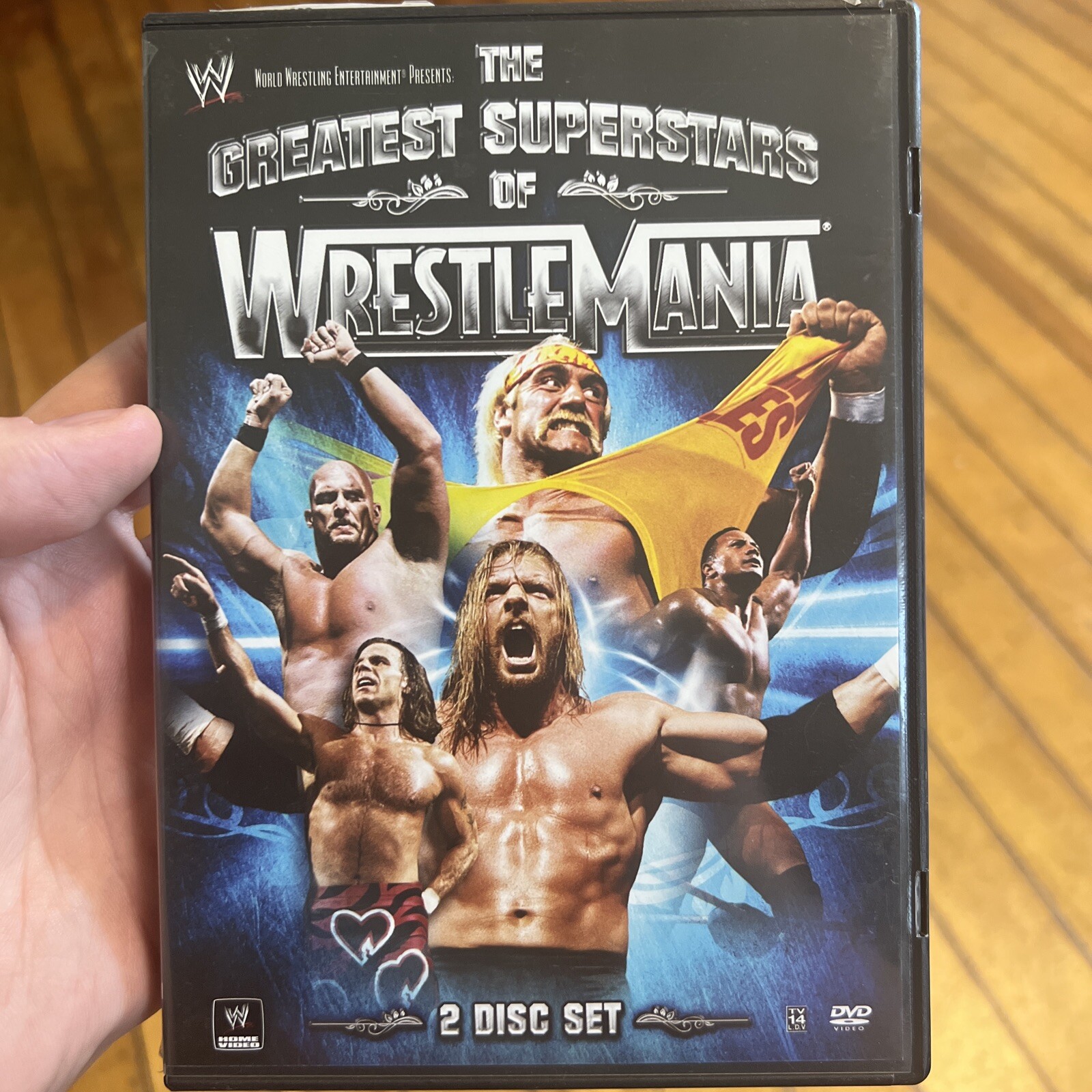 WWE - The Greatest Superstars of Wrestlemania (DVD, 2008, 2-Disc Set ...