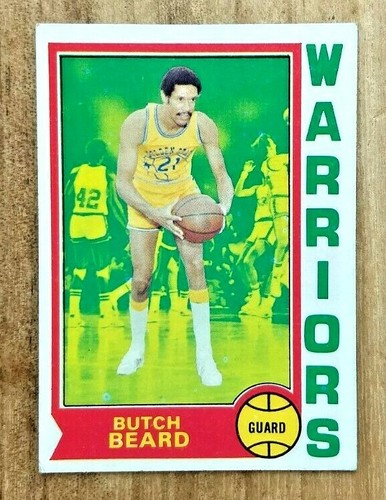 1974-75 TOPPS BUTCH BEARD CARD#67 HAWKS CAVALIERS SONICS WARRIORS ...