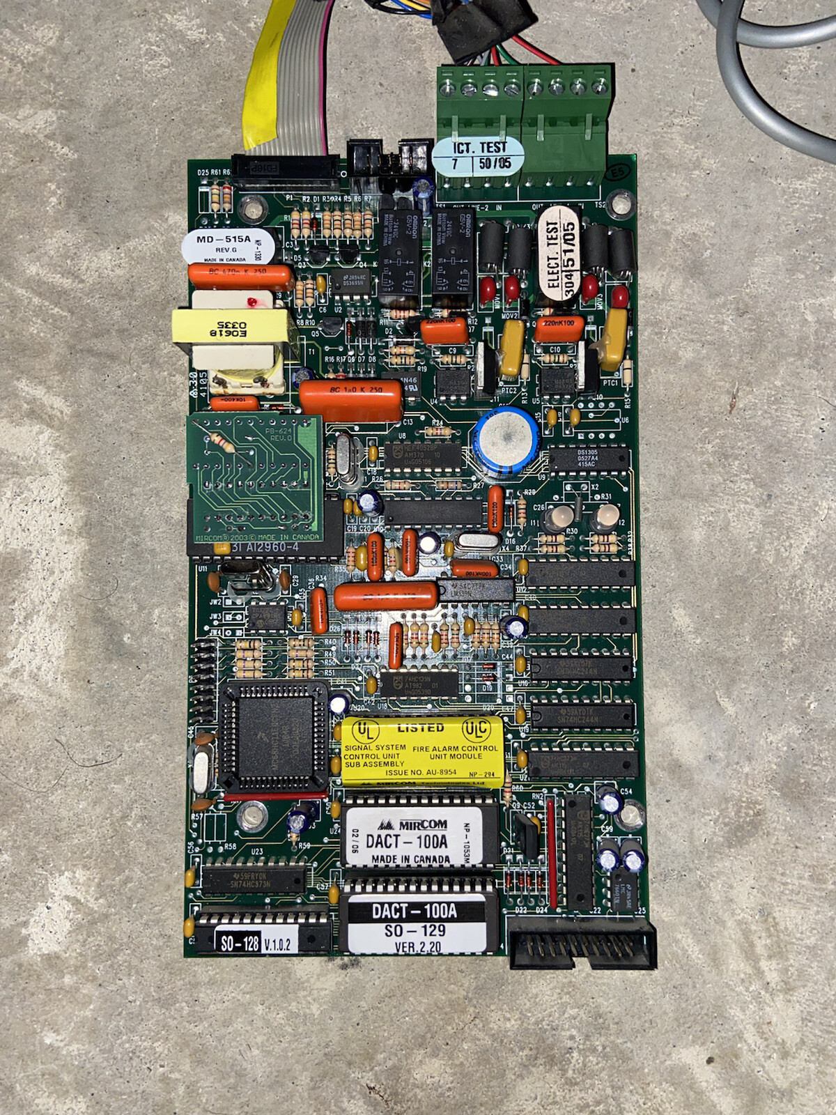 Mircom UDACT-100A Communicator - V.1.0.2 - USED | eBay