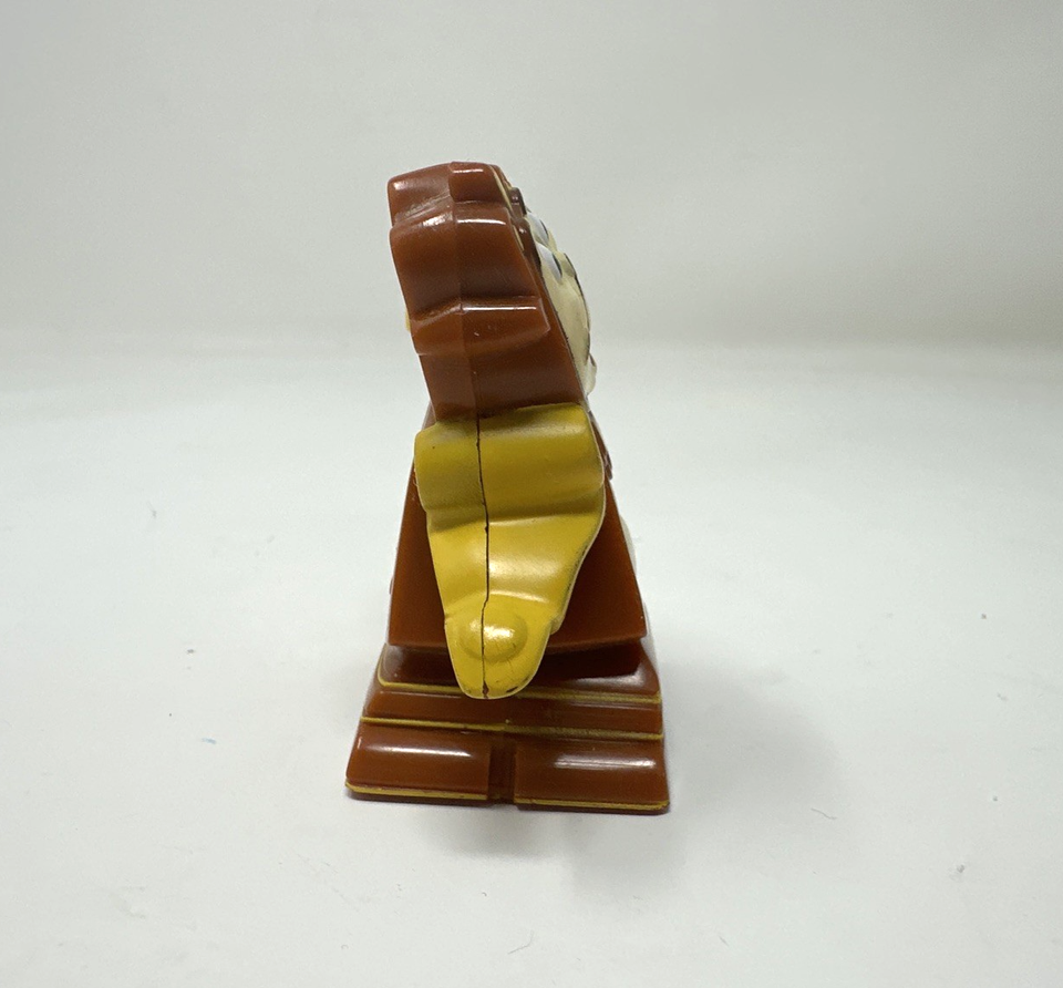 Vintage 1991 Disney Beauty & The Beast Cogsworth Wind-up Toy Spins ...