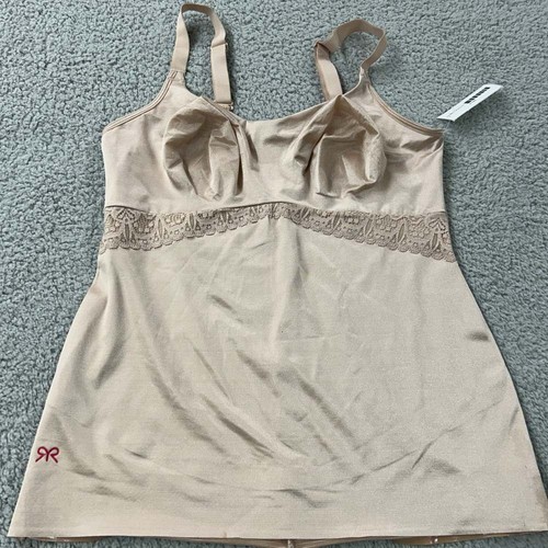 Ruby Ribbon Lace Cami Camisole Shaping Top Size 40 Shapewear Tank 3024 ...