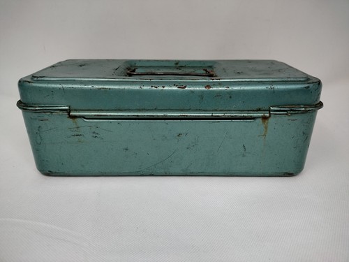 Vintage Green Bernzomatic Metal Case Torch Tool Tackle Box 11" Propane ...