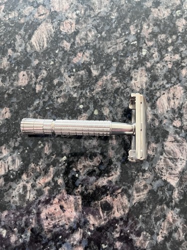 Vintage Gillette Super Speed Flare Tip Safety Razor Date Code B2 1956 ...