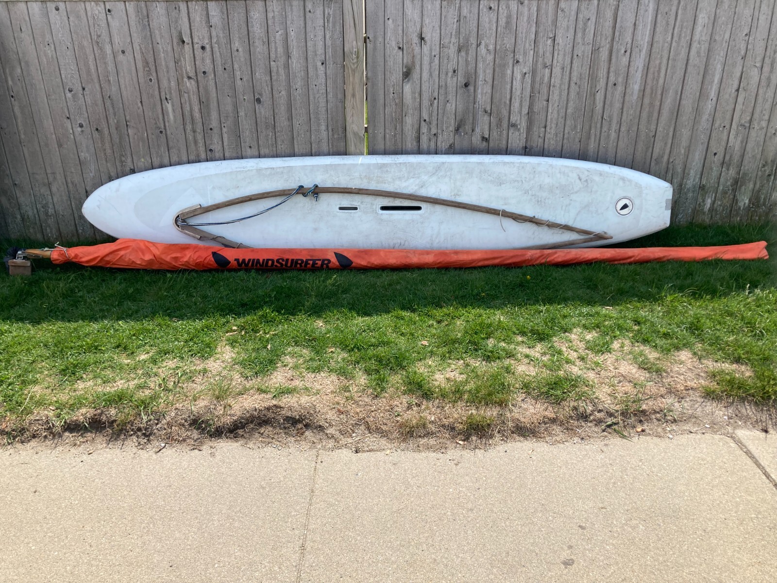 Original One Design/Classic Windsurfer w/Teak Boom & Mastfoot | eBay