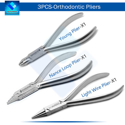 Orthodontic Light Wire Bending Plier, Young Pliers, Nance Loop Forming ...