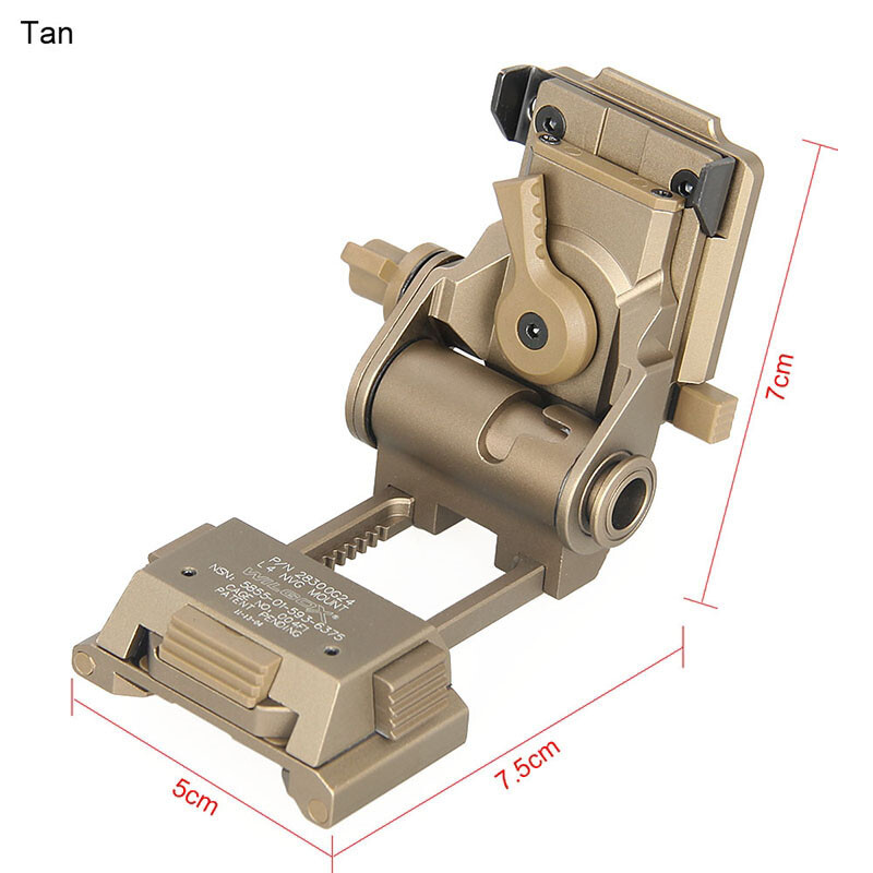 PVS28 Dual J arm Bracket + L4G24 Helmet Mount for AN/PVS14 Dual NVG ...