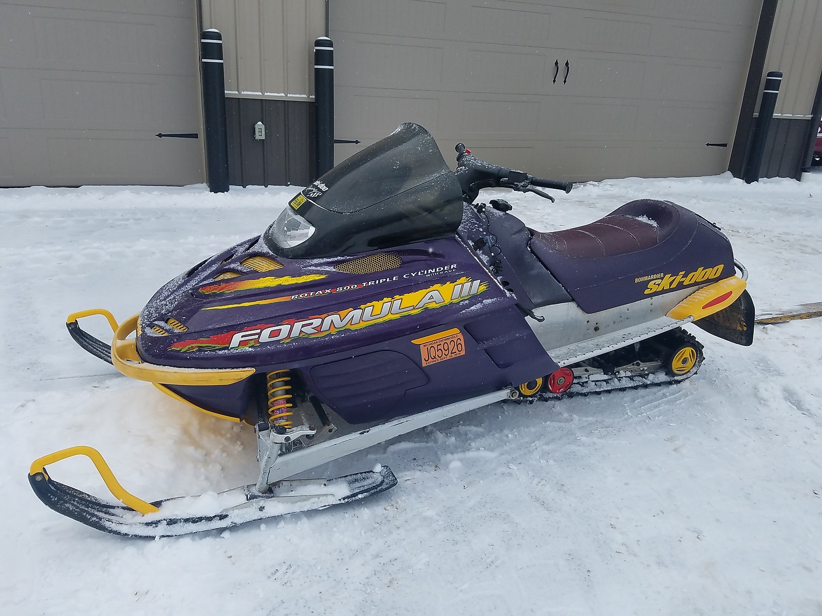 2000 00 99 SKI-DOO FORMULA 3 III 800 600 700 JACKSHAFT JACK SHAFT DRIVE ...