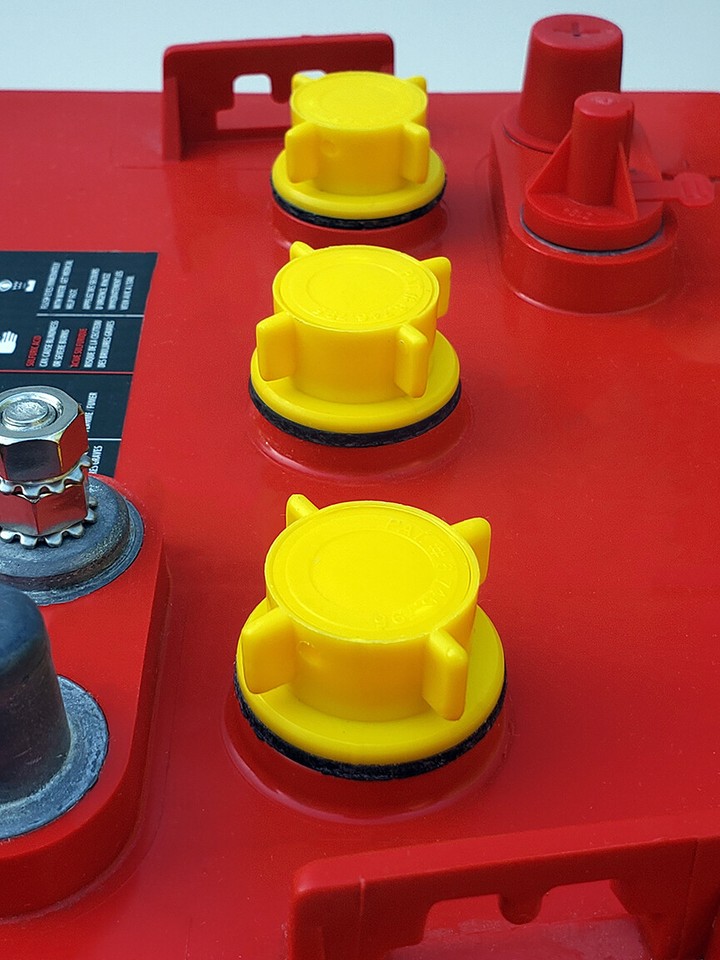 Battery Vent Caps Bayonet Deep Cycle Forklift Golf Cart Marine Solar ...