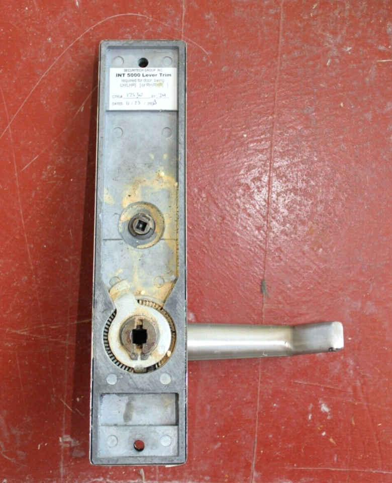 Securitech LH/LHR Multi-Bolt Interior Trim Lever Door Handle Commercial ...