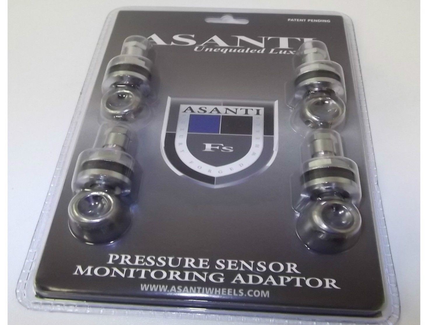 Set of 4 Pressure Sensor Monitoring Adapter Outer-Mount Valve with ...