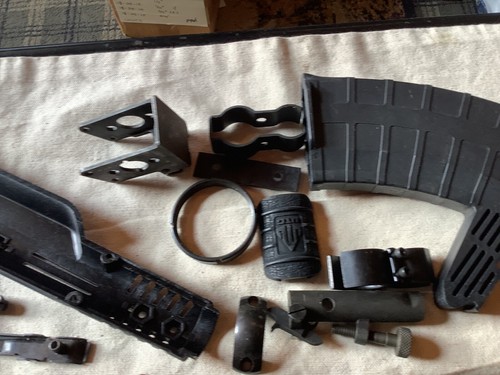 Vintage gunsmith lot parts covers mounts shotgun rifle part tactical ...