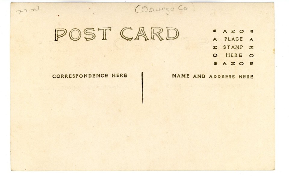 Demster NY - NINE MILE POINT FROM PLEASANT POINT - RPPC Postcard Oswego ...