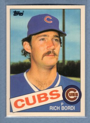 1985 Topps Tiffany #357 Rich Bordi NM | eBay