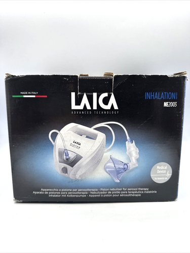 laica inhalator mit Kolbenpumpe für Aerosoltherapie laica NE2003 ...