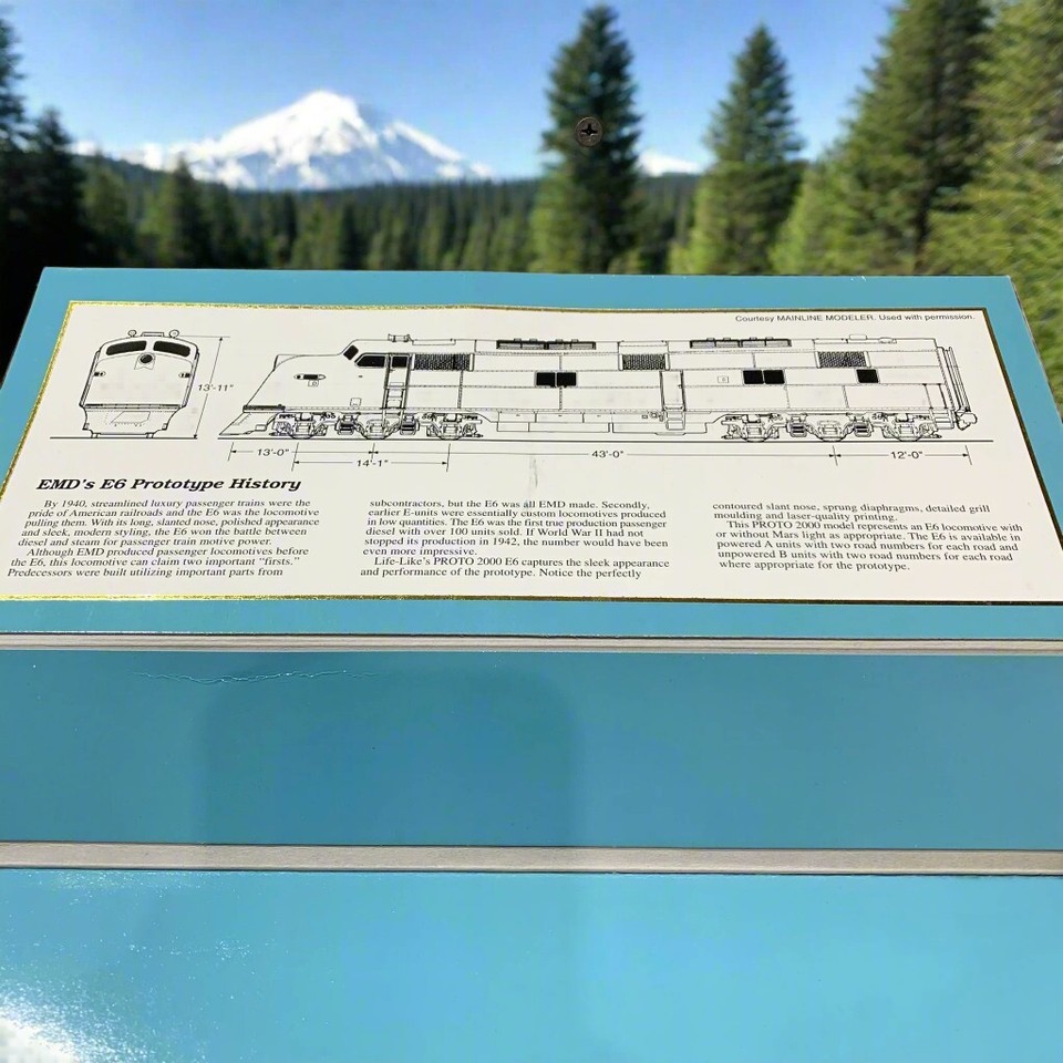 Life-Like Trains, Ho Scale, E6 Locomotive, Florida East Coast, No. 1003 ...