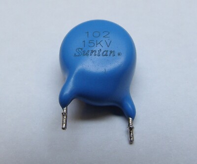 1000pF 15KV High Voltage Ceramic Capacitor (5-50 pcs.) .001uF, 15000 ...