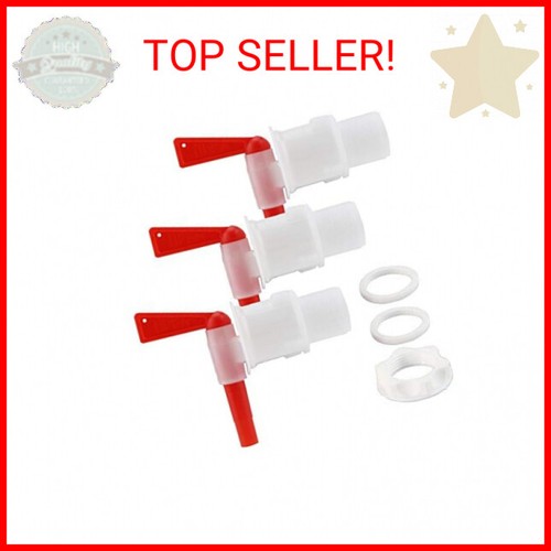 3 Pack Bucket Spigot 5 Gallon Bucket Spigot Plastic Bottling Bucket ...