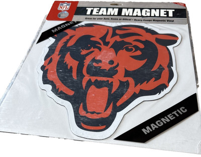 CHICAGO BEARS TWELVE INCH MAGNET ! FAST SHIPPING ! | eBay
