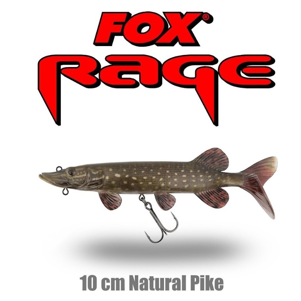 Fox Rage Ultra Realistic Perch Roach Pike Replicant Predator Fishing ...