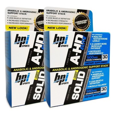 BPI Sports A-HD Elite/Solid Combo 60 Count [2 Pack] | eBay