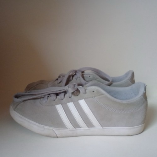 Adidas Shoes Womens 8.5 Neo Courtset Athletic Low Sneakers AW4209 Grey ...