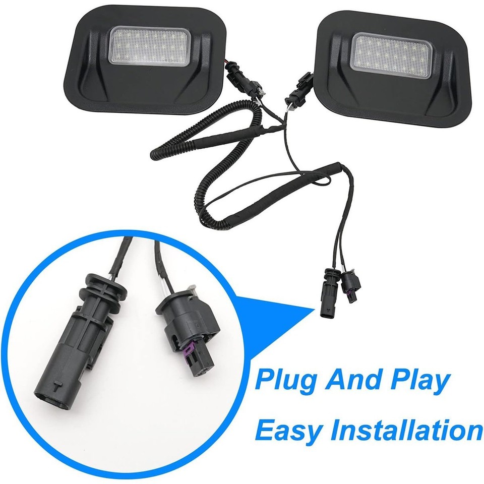 For 19-25 GMC Sierra Chevy Silverado Rear MultiPro Tailgate Step Light ...