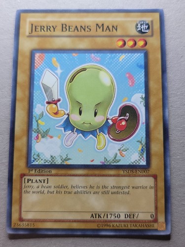 Jerry Beans Man - YSDS-EN007 - 1st Edition - YuGiOh-LP | eBay