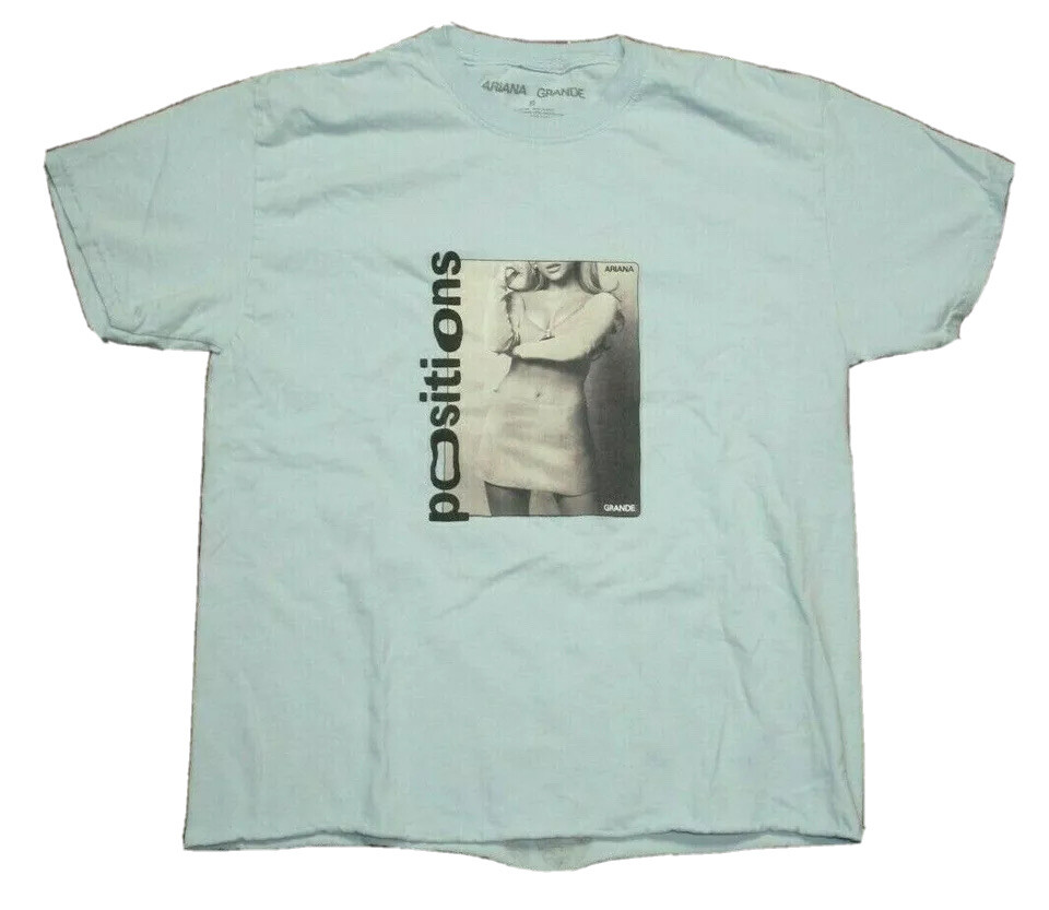 Ariana Grande Official Positions Promo Shirt Size Sma… - Gem