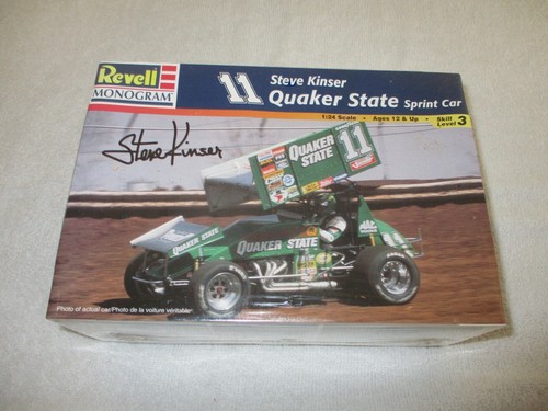 Revell Monogram 1:24 85-2517 Steve Kinser Quaker State Sprint Car NEW ...