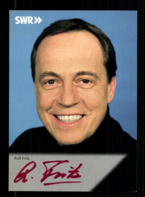 Rolf Fritz SWR Autogrammkarte Original Signiert # BC 214581 | eBay.de