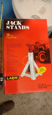 Larin Steel Car Jack Stands: 2 Ton, 1 Pair. | eBay